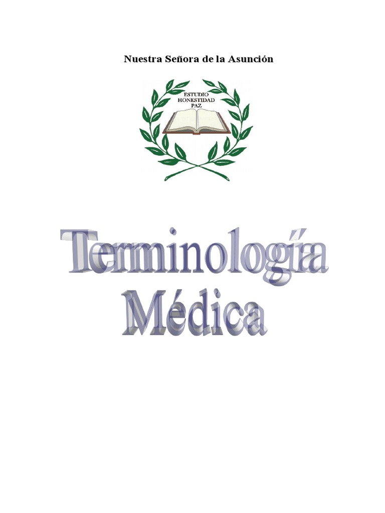 Portada de Terminología Médica | PDF