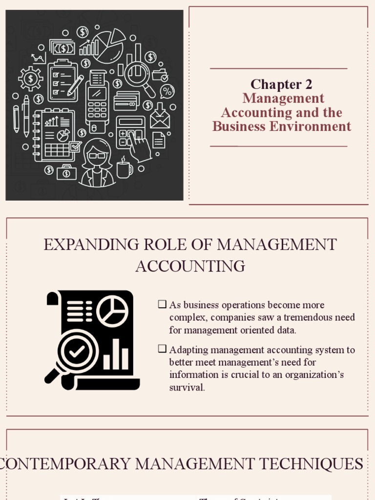 Chapter 2 (ManAcc) Management Accounting and The Business Environment | PDF | Lean Manufacturing ...