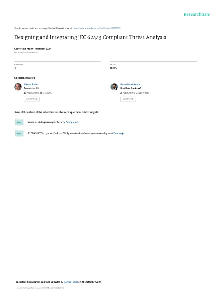 Paper Researchgate | PDF | Security | Computer Security