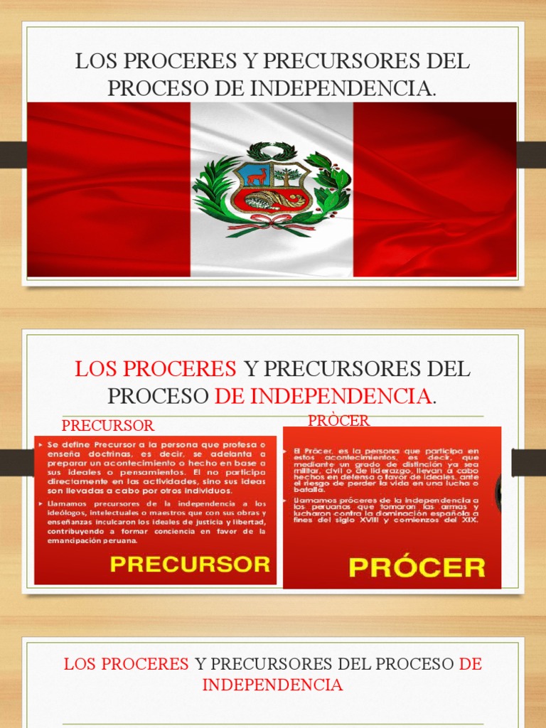 Proceres y Precursores | PDF
