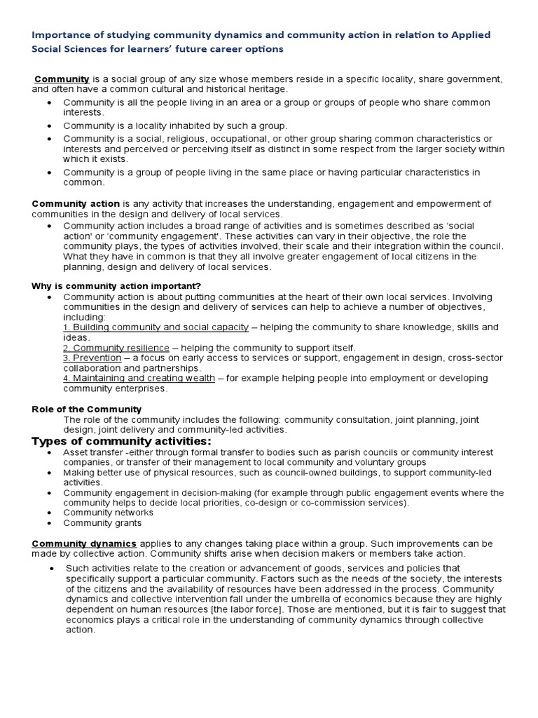 Cesc Reviewer 2023 | PDF | Community | Collective Action