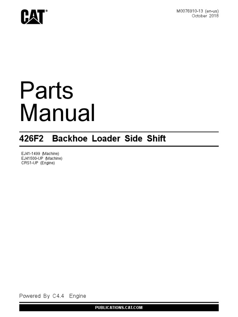 Parts Manual 426f2 | PDF | Manufactured Goods | Vehicles