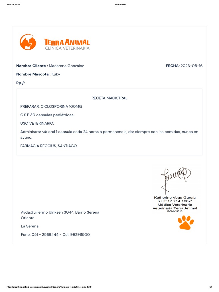 RECETA MAGISTRAL | PDF