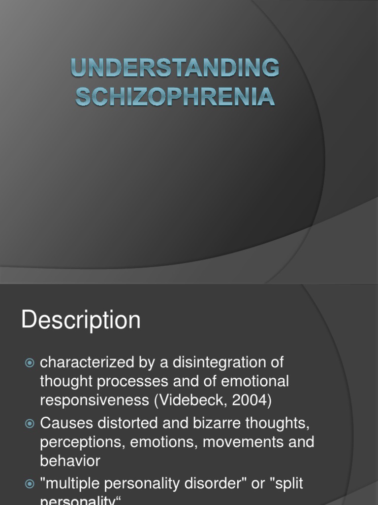 Understanding Schizophrenia | Hallucination | Schizophrenia