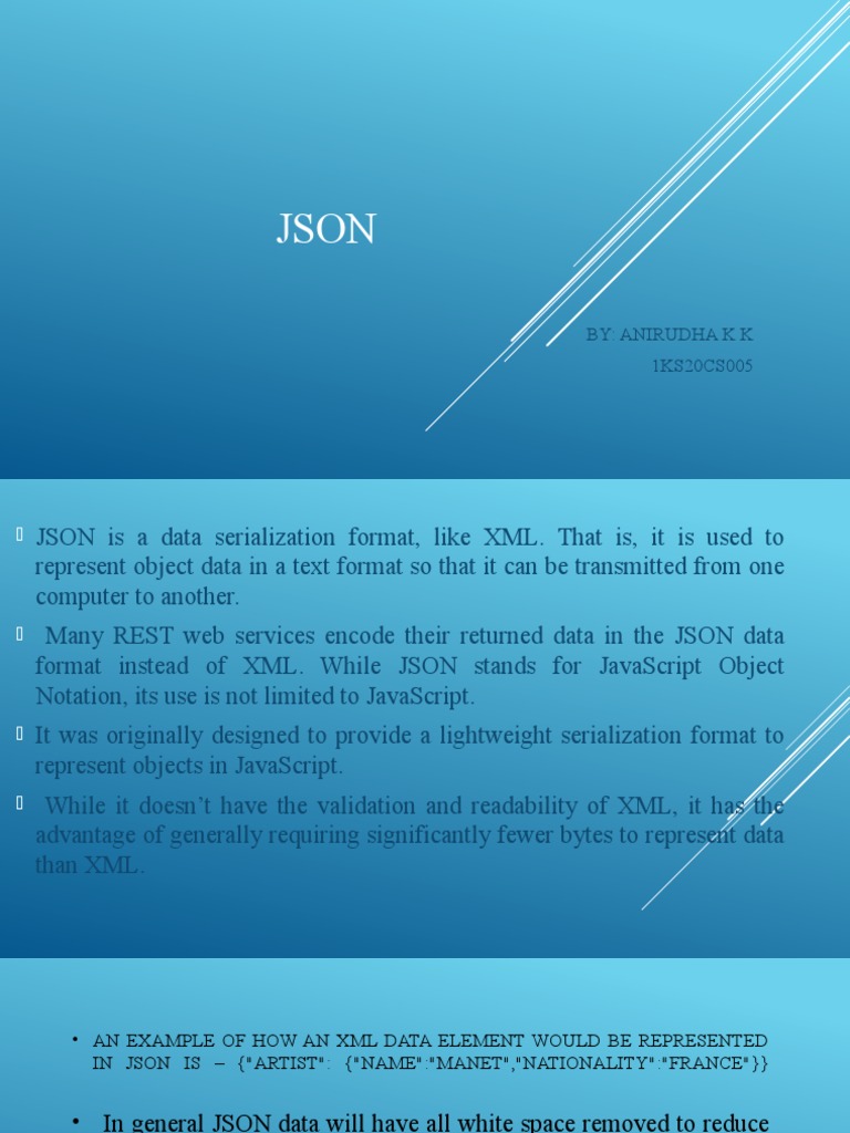 Web Technology | PDF | Json | Xml