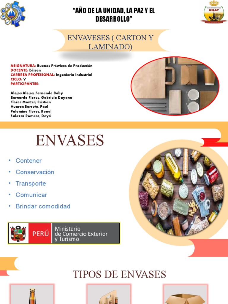 ENVASES | Descargar gratis PDF | Ingeniería