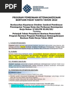 Program KEMNAKER 2025 - Presentasi | PDF