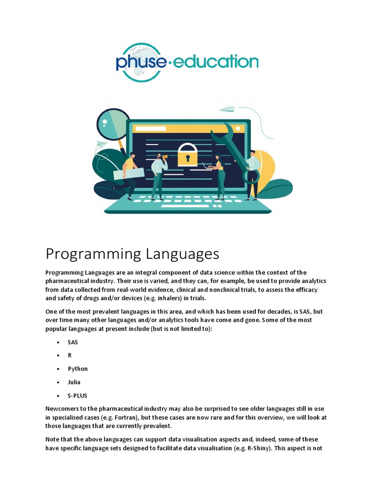 02 - Programming Languages | Download Free PDF | Python (Programming Language) | Sas (Software)