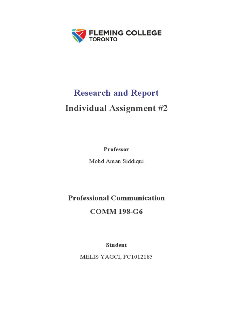 Individual Assignment 2 | Download Free PDF | Communication | Organizational Culture