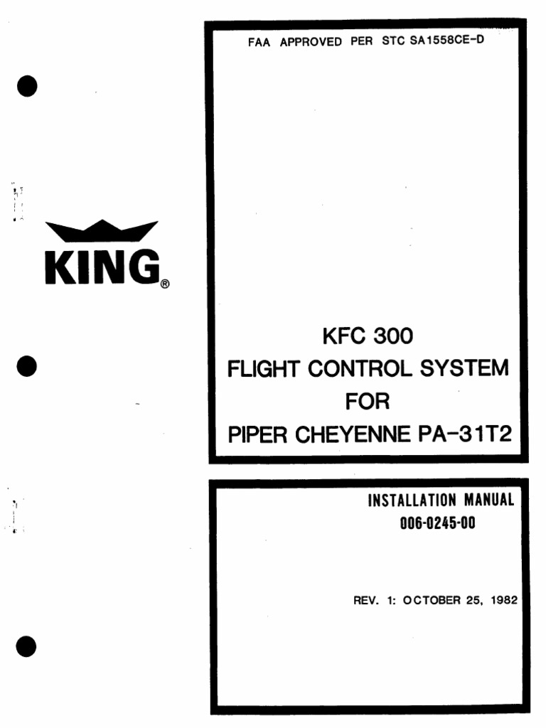 KFC 300 Insta Cheyene 1 | PDF