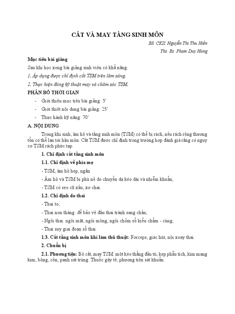 CẮT MAY TSM | PDF