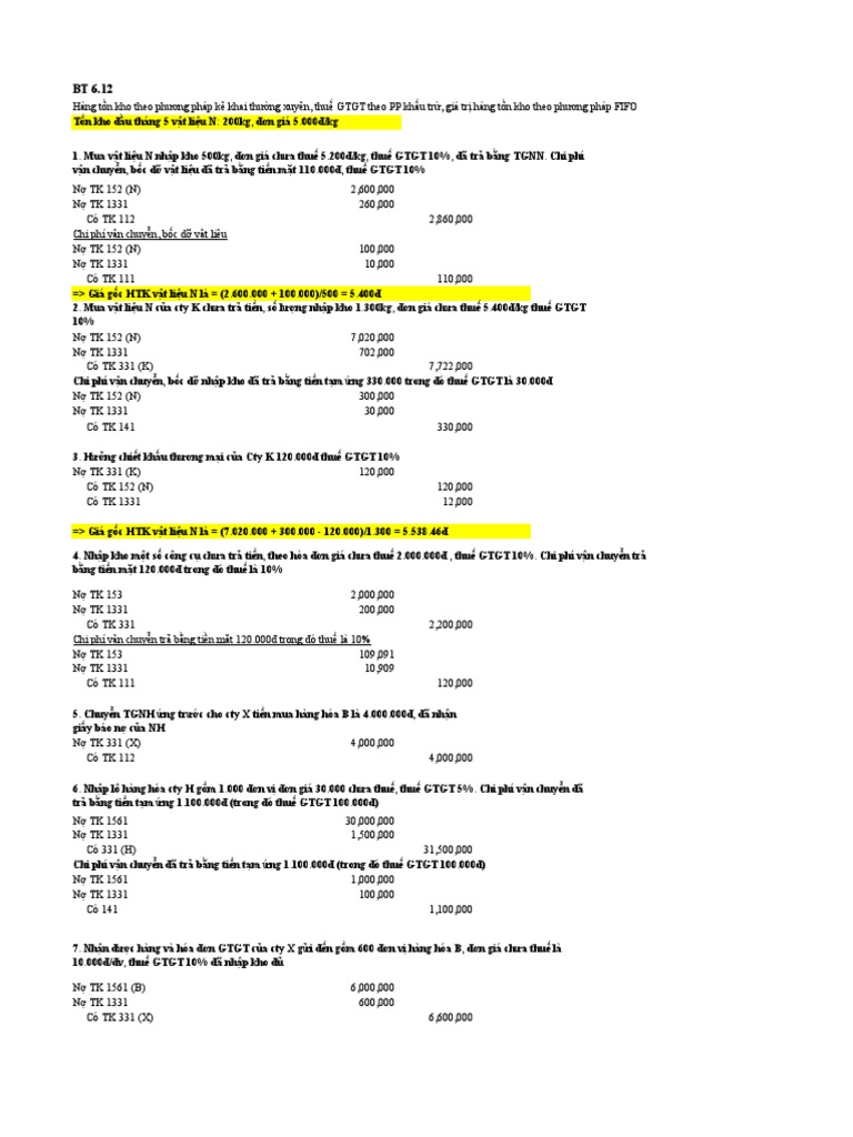 BT KTTC 1 6.12 | PDF