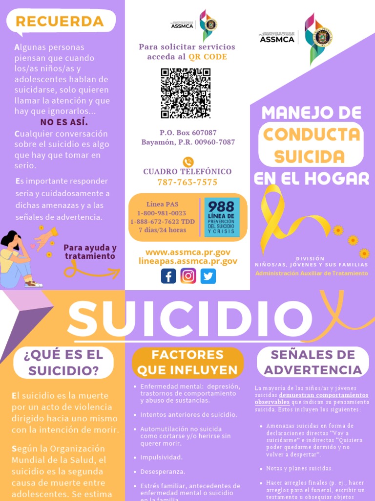 Opúsculo Suicidio | PDF | Suicidio | Salud mental