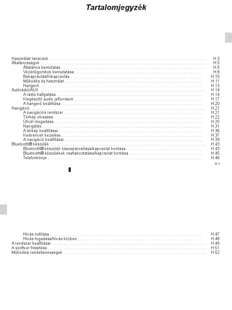 Media Nav Evolution Kezelési Utasítás | PDF