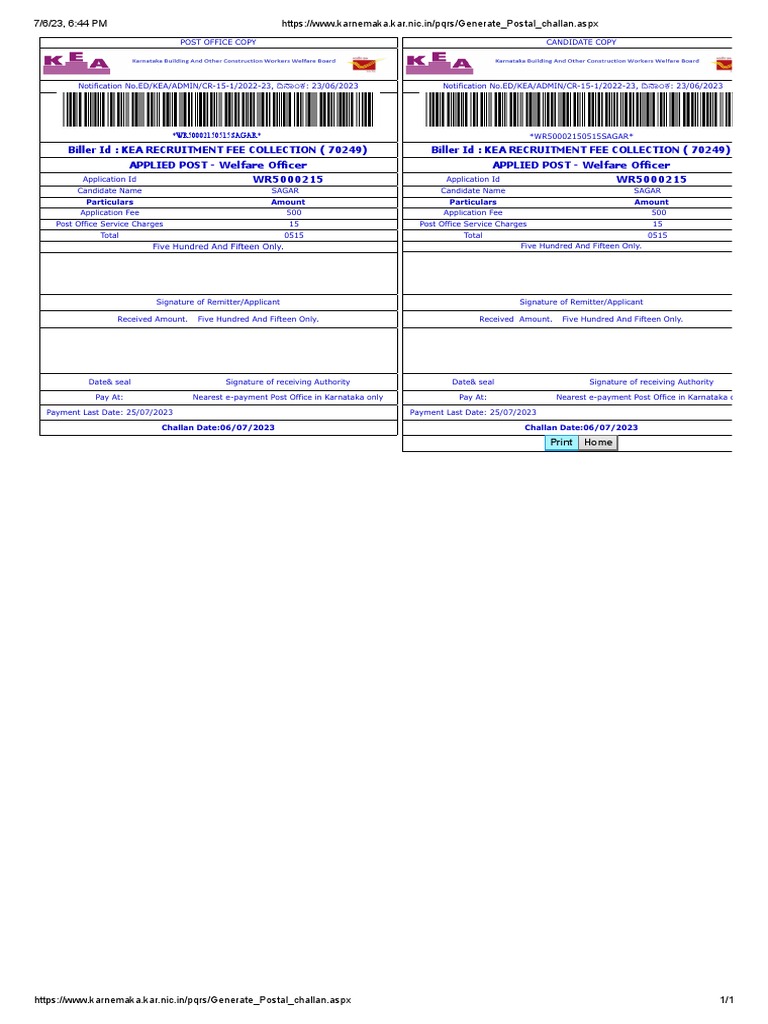 Generate Postal Challan | PDF | Market (Economics) | Service Industries