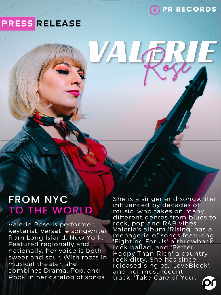 Press Release - Valerie Rose | PDF