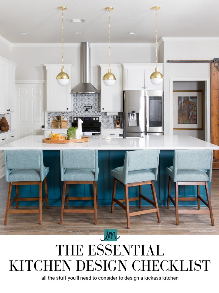 The Essential Kitchen Design Checklist 2021 | PDF | Home Appliance ...