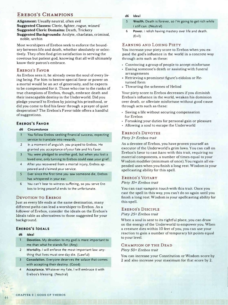 Erebos | PDF