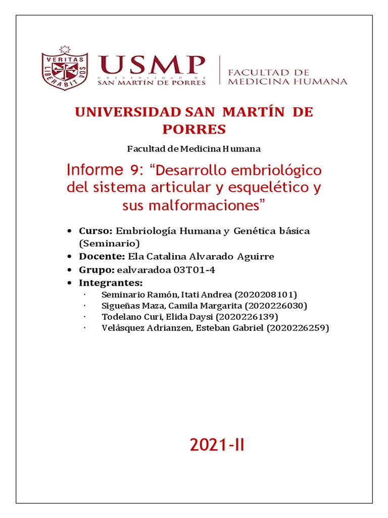 Ealvaradoa-03T01-4 INFORME 9 Embriología Seminario | PDF | Cráneo ...