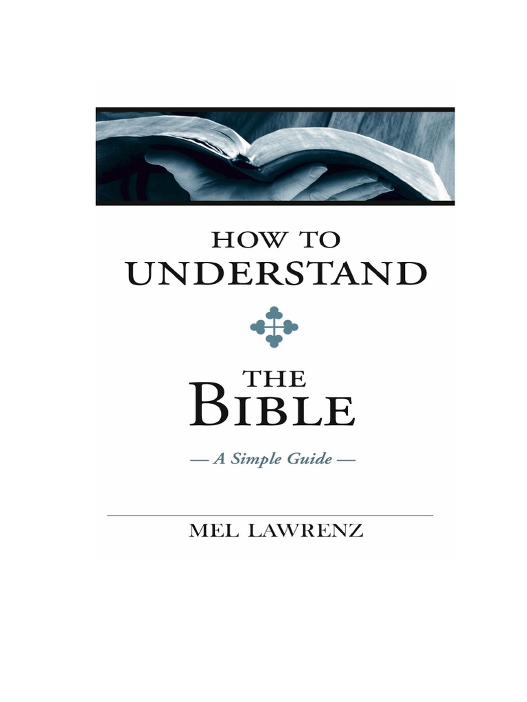 How To Understand The Bible | PDF | Bible | Nevi'im
