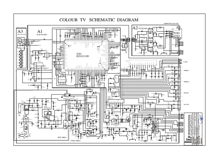 5Q1265 R2J10211 Tda8172 La42152 | PDF