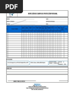 Registro de Inspeccion de Epps | PDF