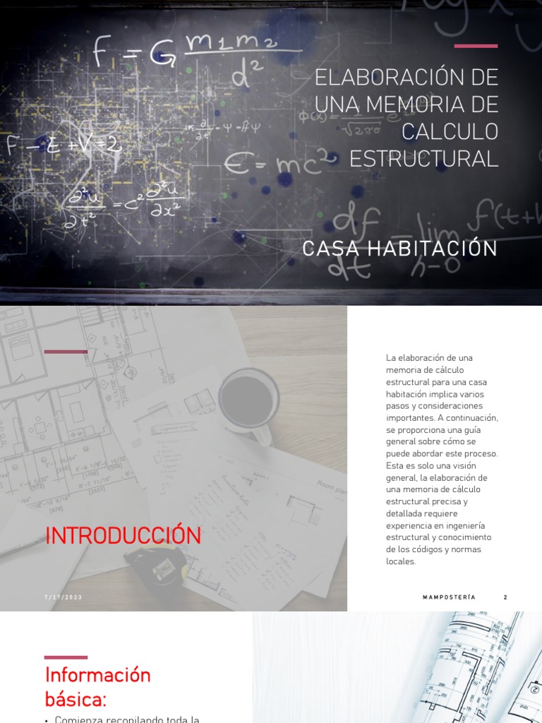 Memoria de Calculo Estructural | PDF | Ingeniería estructural | Diseño