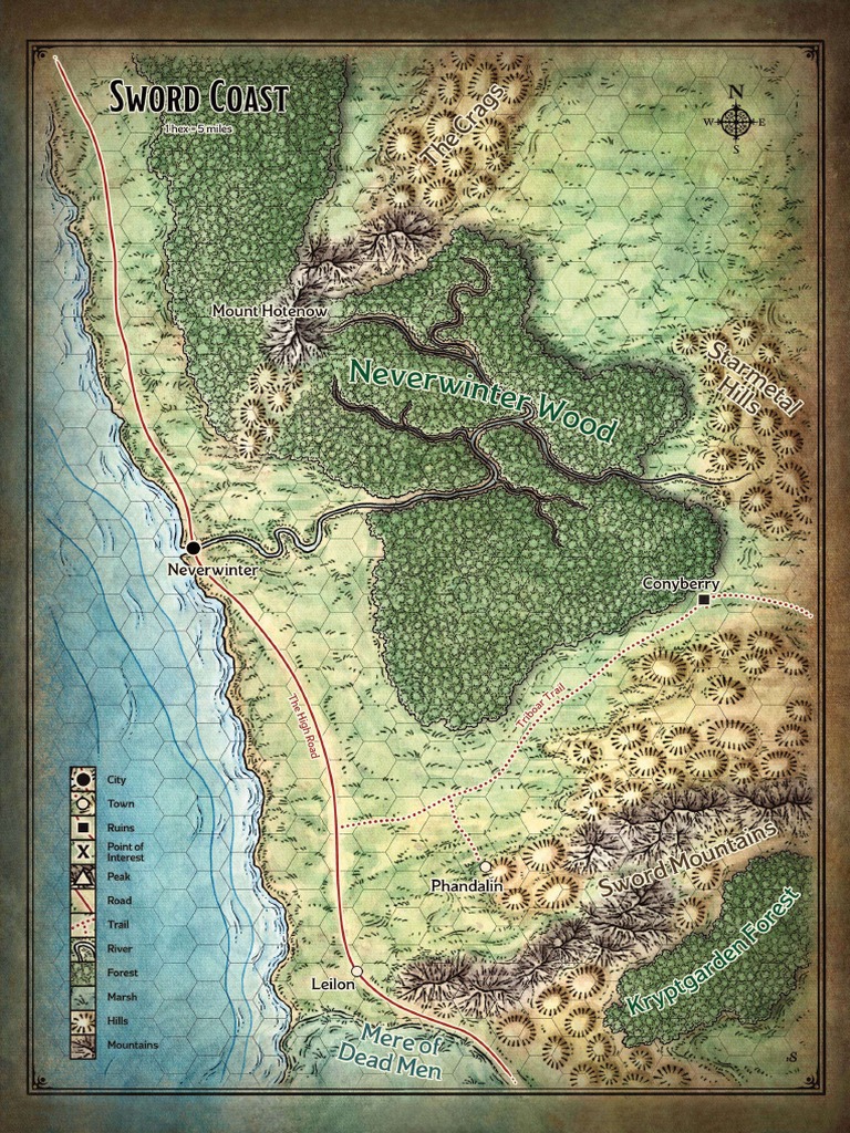 Divine Contention - Beyond The Dragon of Icespire Peak 3 - Maps | PDF