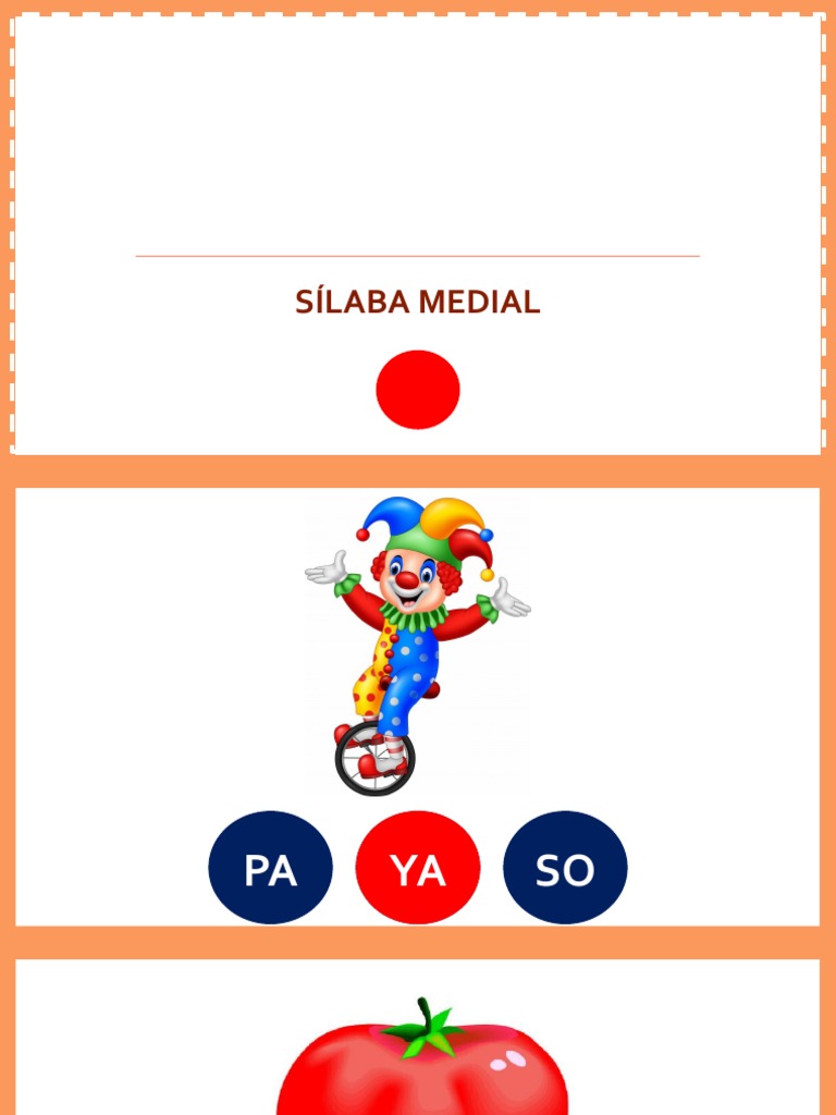 Reconocimiento de Sílabas (Medial) | PDF