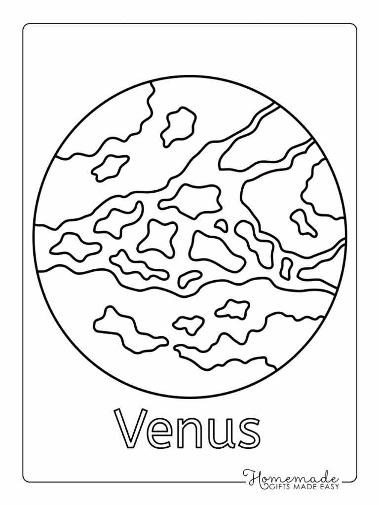 planet-coloring-pages-venus | PDF