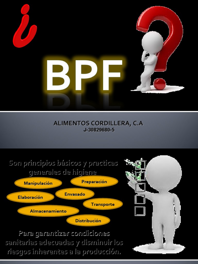 Presentación 1 BPF | PDF | Alimentos | Comida y bebida