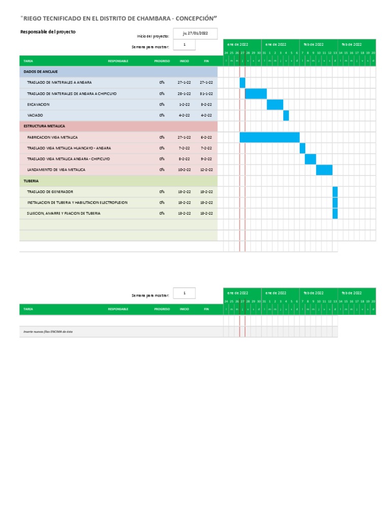 Cronograma 2º | PDF | Tecnología e ingeniería