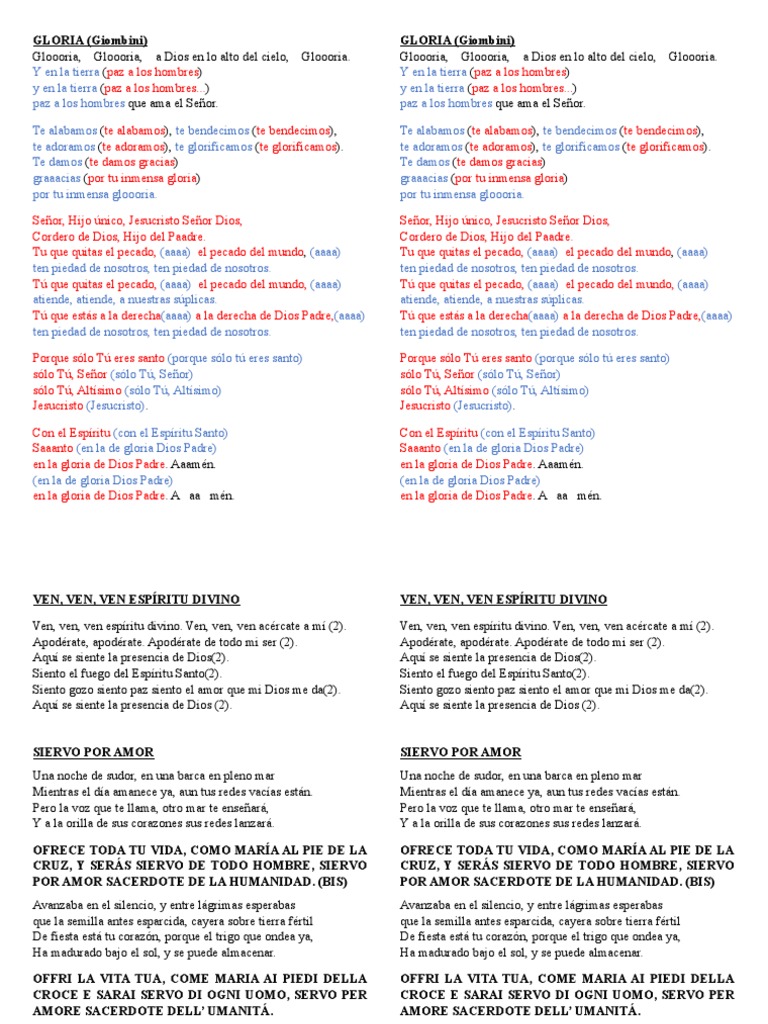 Gloria Giombini | PDF | Cristo (título) | Pecado