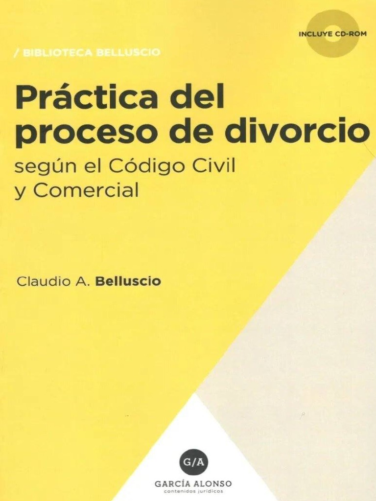 Guía Práctica de Divorcio CCCN | PDF | Divorcio | Liquidación