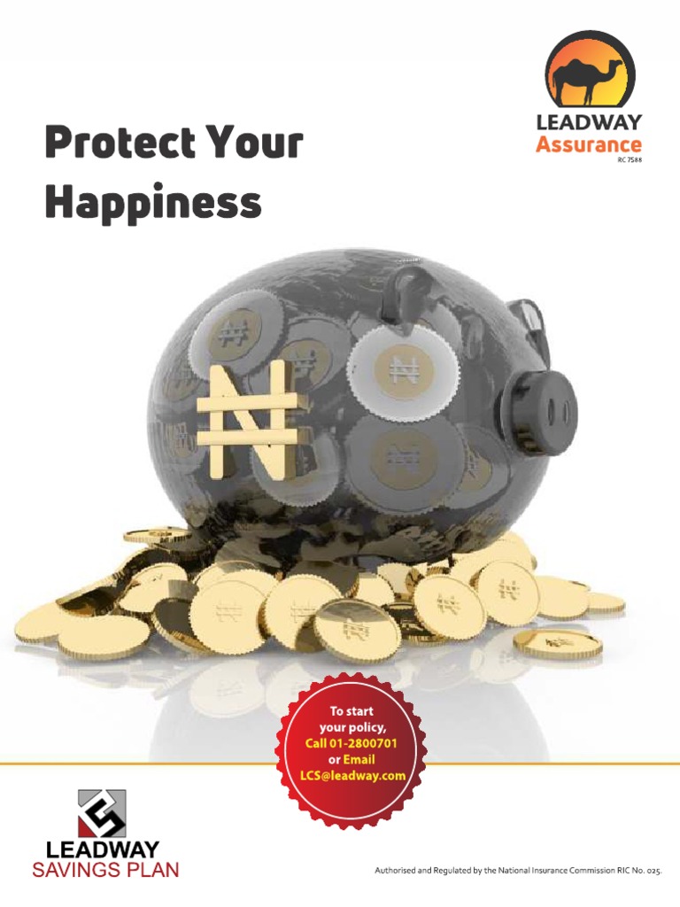 Leadway Savings Plan Flyer - Jan 2020 | PDF