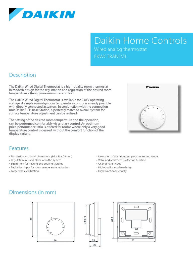 Daikin-Home-Controls-wired - Product Leaflet - ECPEN19-717 - English ...