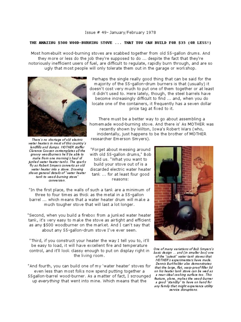 Wood Burning Stove Download Free Pdf Stove Materials