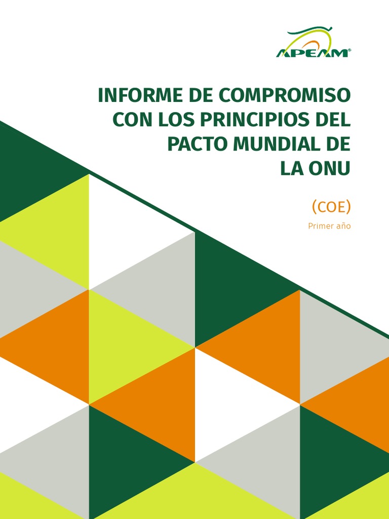 InformeCompromiso APEAM 1410 C | PDF | Sustentabilidad | Riego