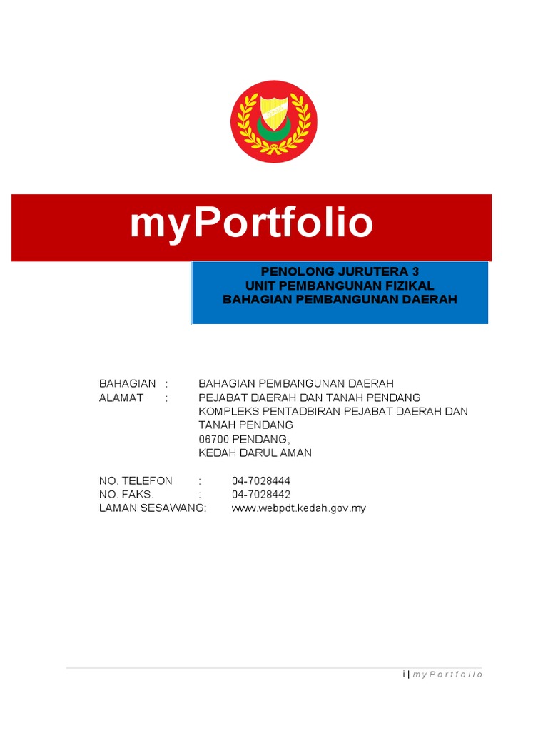 Nyportfolio Jurutera | PDF