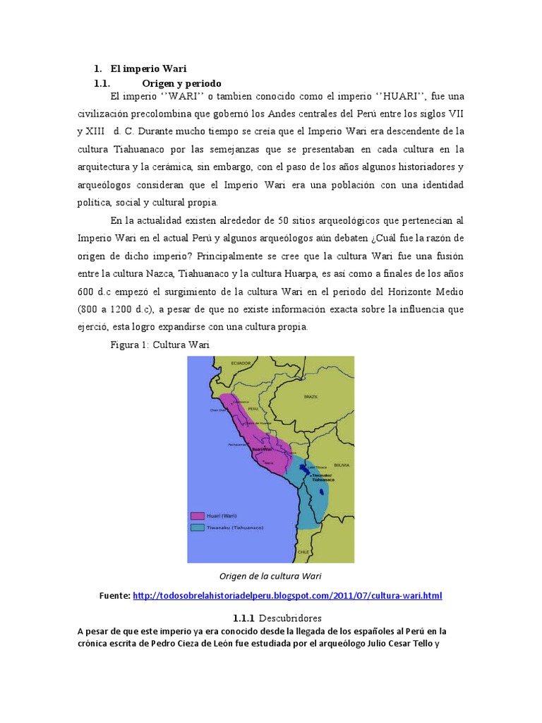 Características Del Imperio Incaico | PDF | Imperio Inca