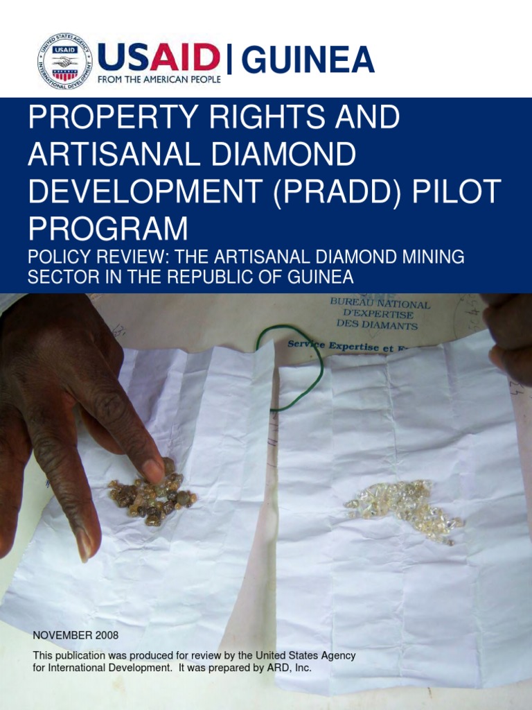 Property Rights and Artisanal Diamond Production Guinea | PDF | Mining ...