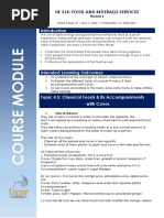 17 Course French Classical Menu | PDF | Entrée | Salad