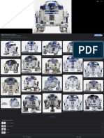 R2D2 Starwars Papercraft | PDF | Games & Activities