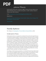Overview of Milan Systemic Therapy | PDF | Psychotherapy | Family Therapy