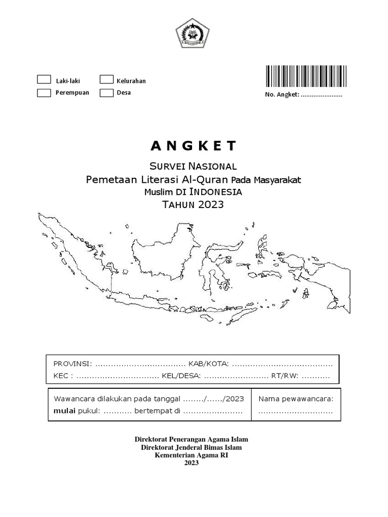 Instrumen Literasi Quran Model 1 Quran Cetakan Lama Pdf