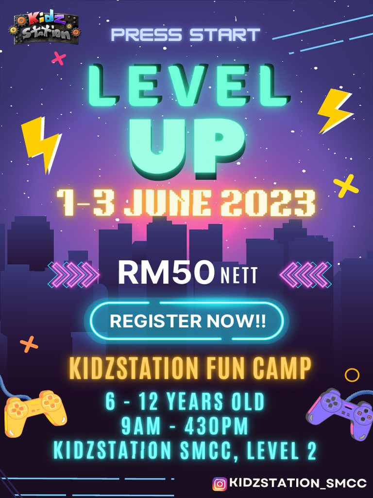 KidzStation Fun Camp 2023 Registration | PDF | Human Life Stages ...