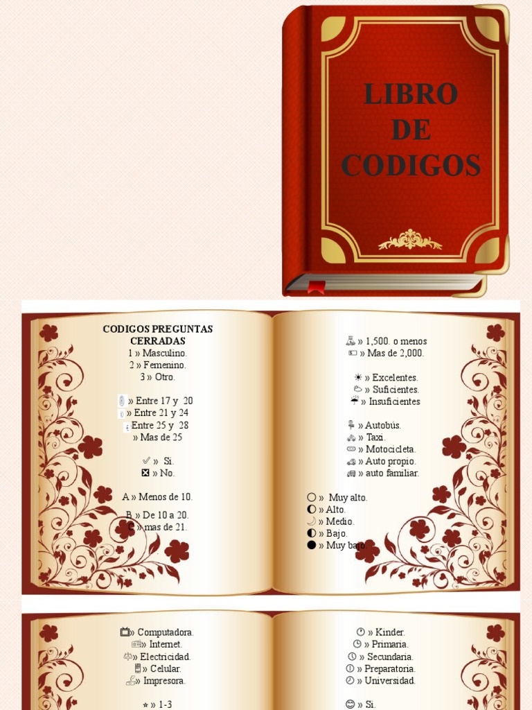 Libro de Codigos | PDF