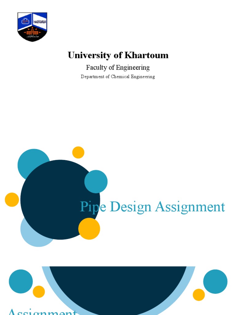 Pipe Design Assignment | PDF | Transport Phenomena | Building Engineering