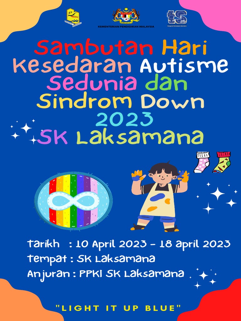 Buku Program Hari Kesedaran Autisme Dan Sindrom Down SKL 2023 | PDF | Kesehatan Holistik