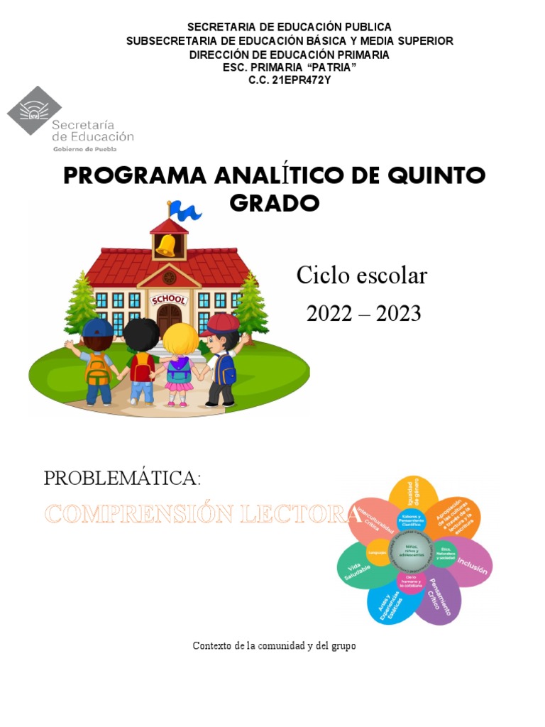 Plan Analitico Quinto Grado Junio | PDF | Biodiversidad | México